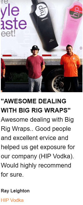 Big Rig Wraps Fleet Graphics | Transport Truck Advertising | Signs